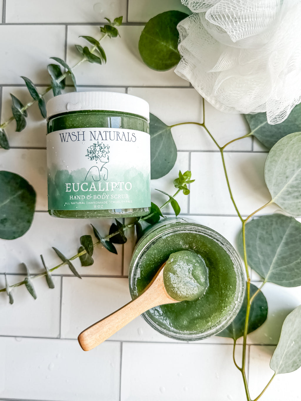 Wash Naturals Exfoliating & Hydrating Body Scrubs