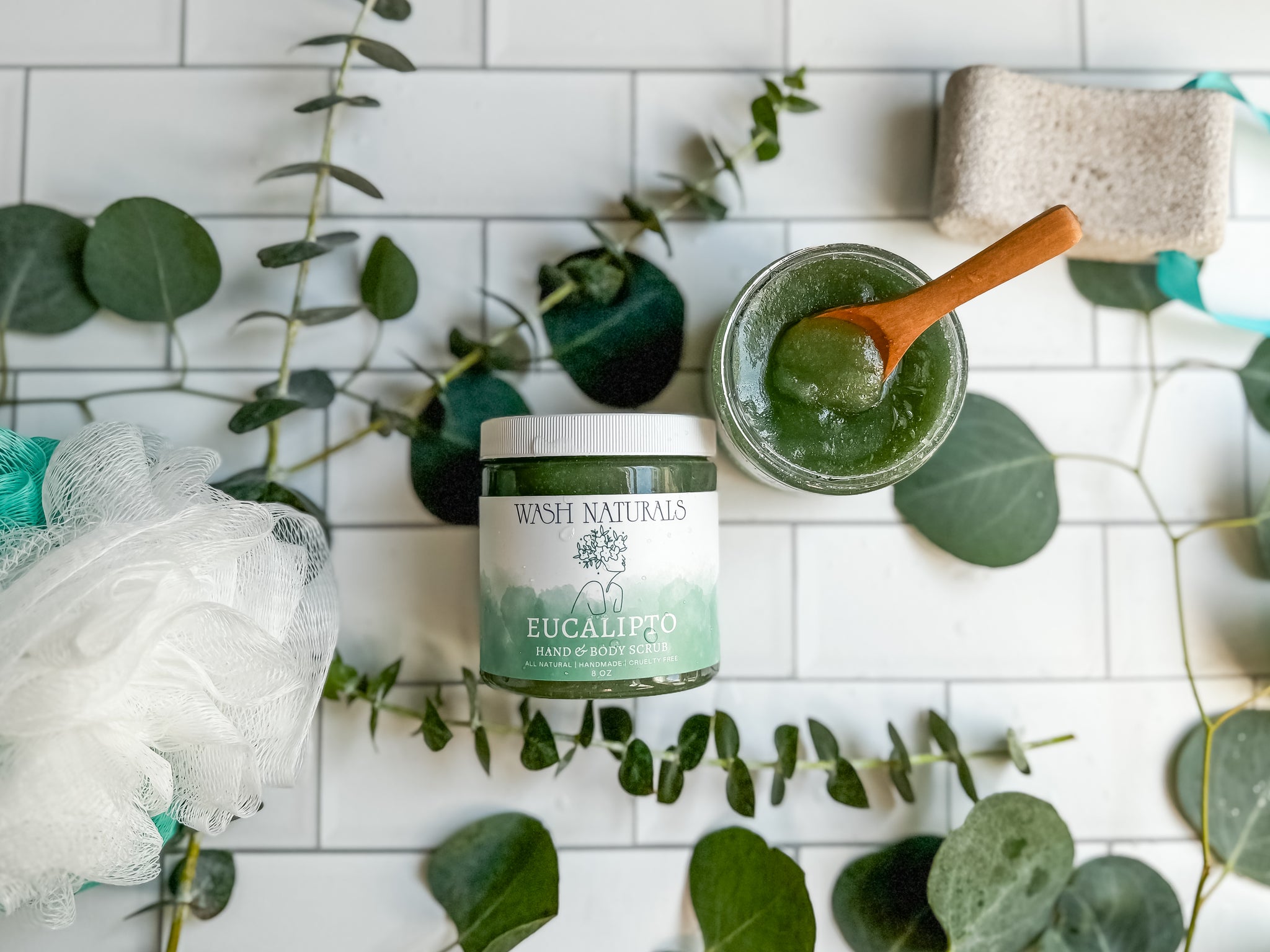 Wash Naturals Exfoliating & Hydrating Body Scrubs